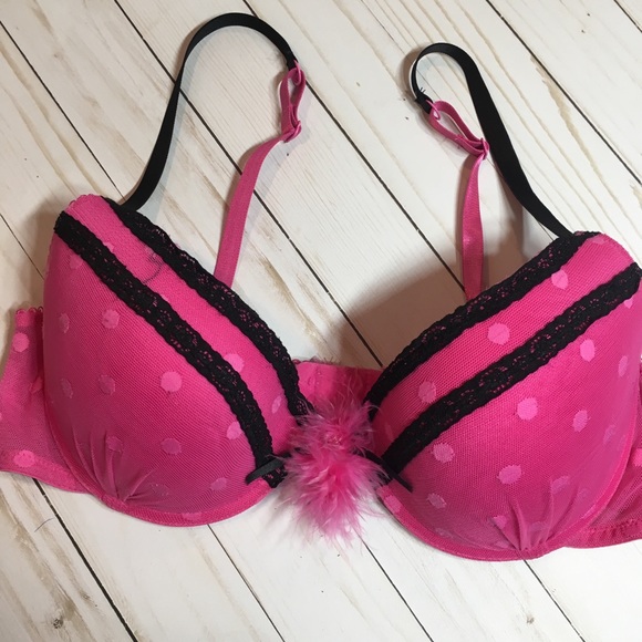 Intimates & Sleepwear | Passion Sexy Pink Demi Padded Bra 38d | Poshmark